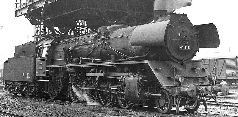 Fleischmann 413472 HO DR steam locomotive BR 41 (Reko) with