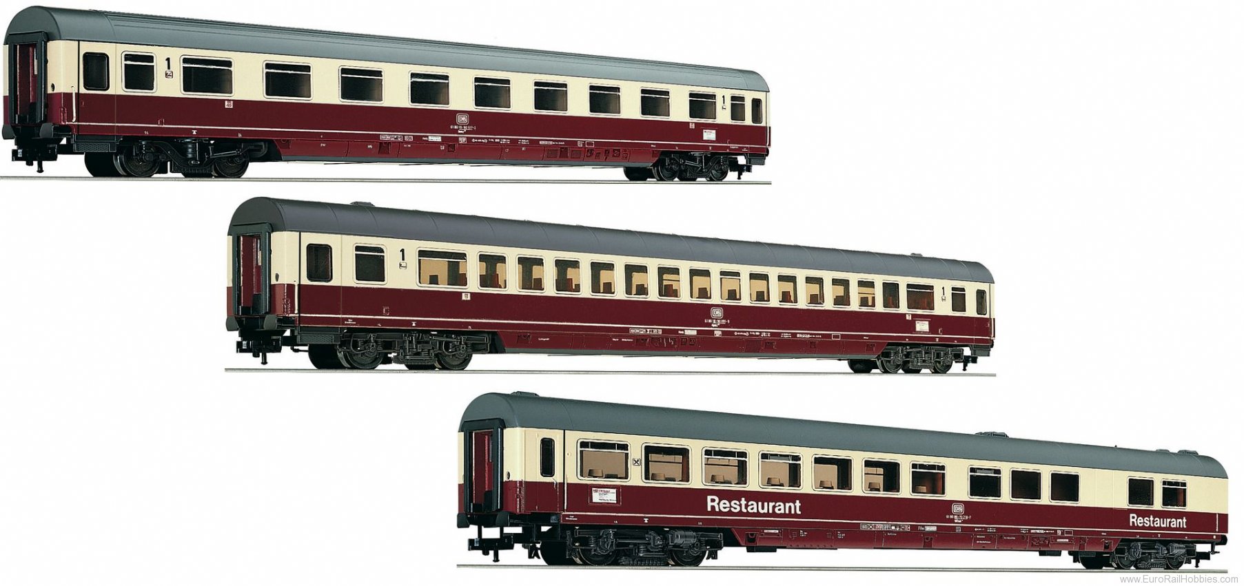Fleischmann 481806 HO DB 3 Piece IC set