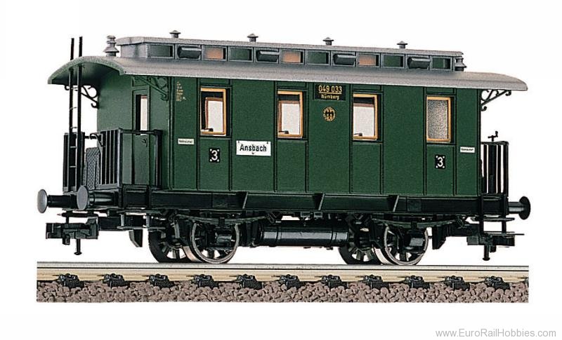 Fleischmann 5051 HO DRG German 3rd class coach