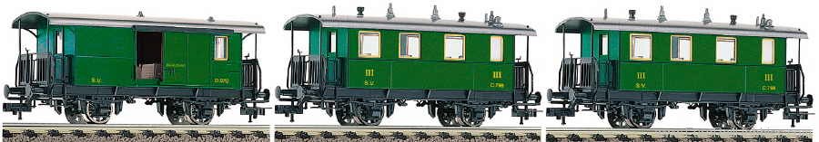 Fleischmann 505201 HO Societa Veneta Passenger Train set,