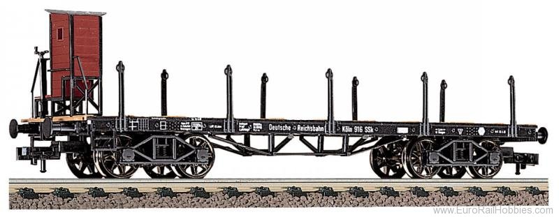 Fleischmann 5285 HO Four-axled stake wagon type SSk K ln