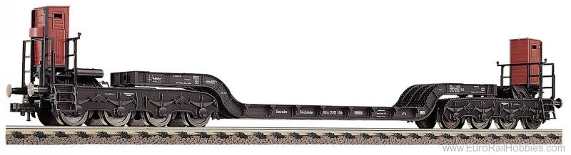 Fleischmann 5296 HO 8-axled, low-loader wagon type SSt
