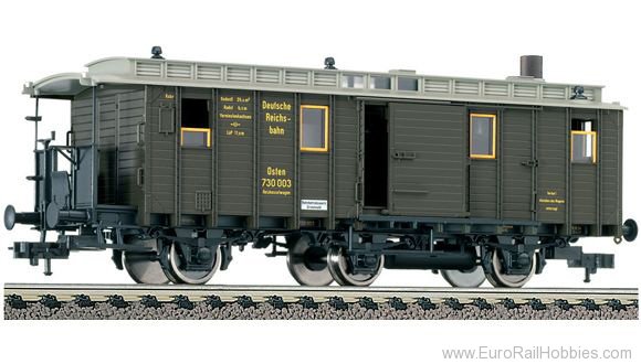 Fleischmann 538283 HO 3 axle boiler heating wagon type Heiz
