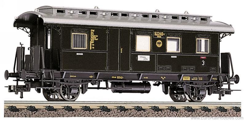 Fleischmann 5765 HO Passenger coach 3rd class with luggage