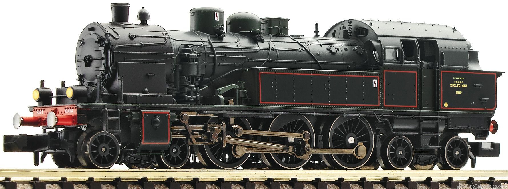 Fleischmann 707503 N SNCF Steam locomotive type 232 TC