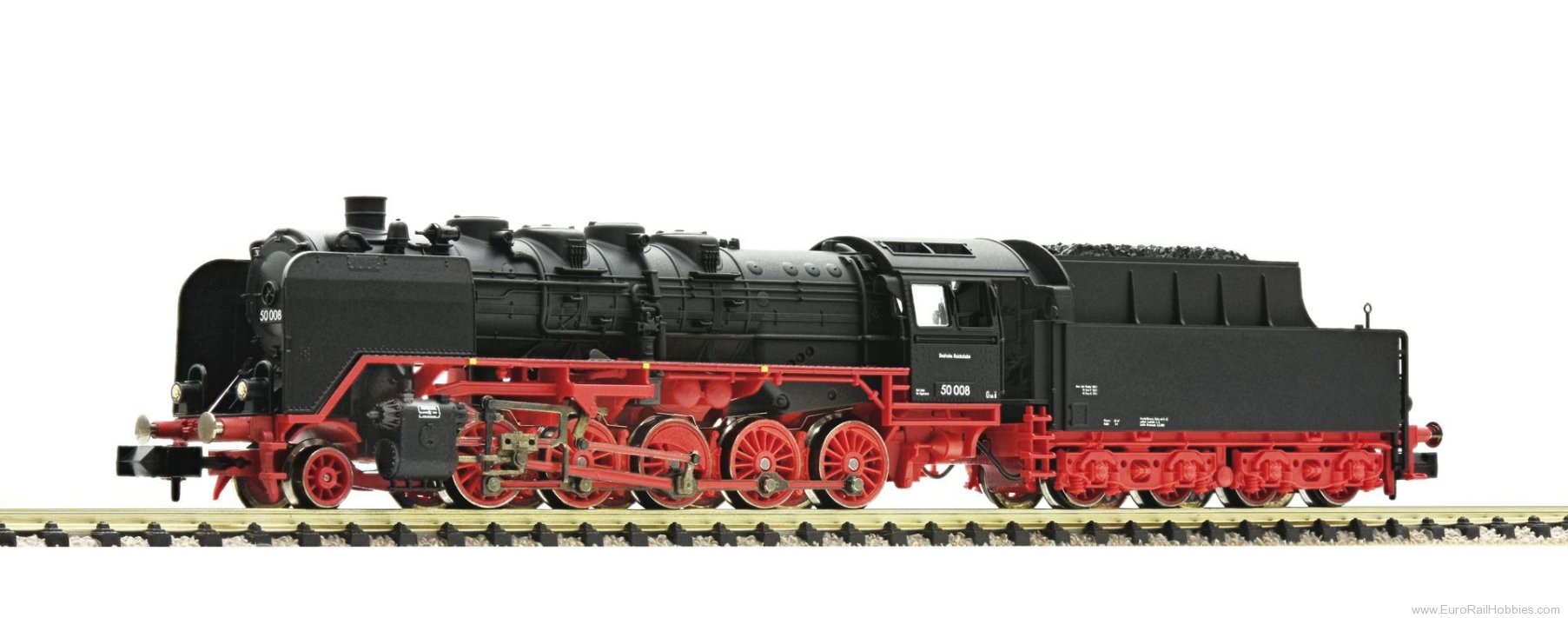 Fleischmann 718083 N DRB Steam locomotive class 50 DCC