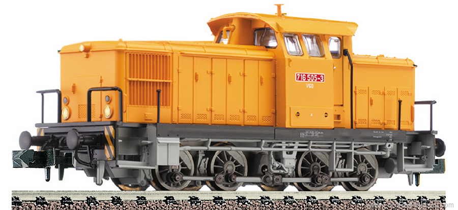 Fleischmann 722007 N CSD Diesel locomotive class 716