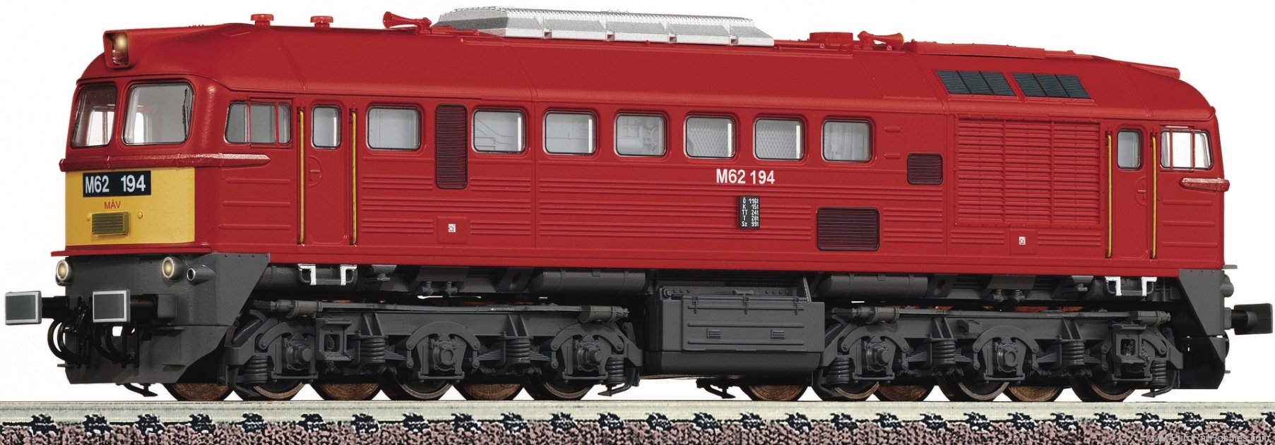 Fleischmann 725273 N Diesel locomotive M62, MAV (DCC w/Sound)