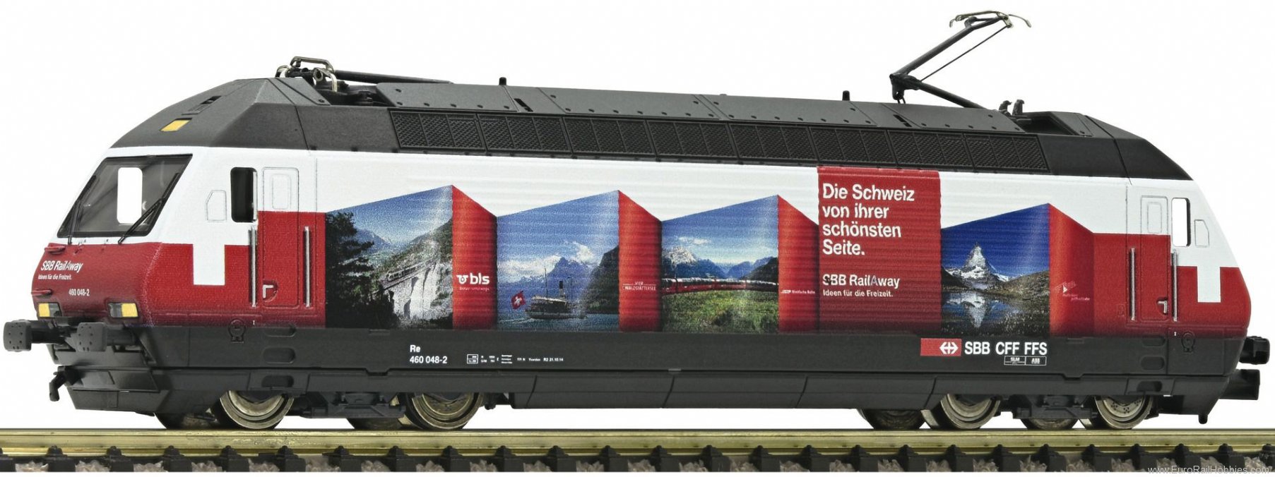 Fleischmann 731316 N SBB Electric locomotive Re 460 048-2