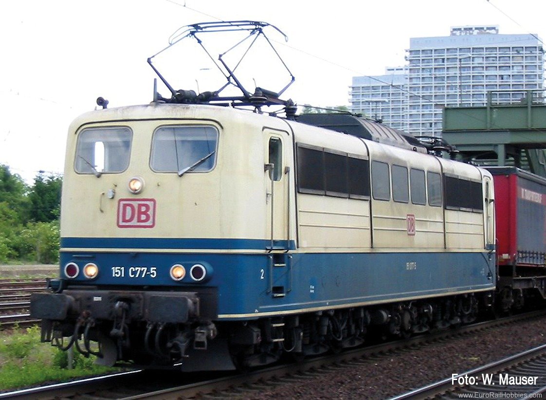 Fleischmann 738091 N Electric locomotive class 151, DB AG
