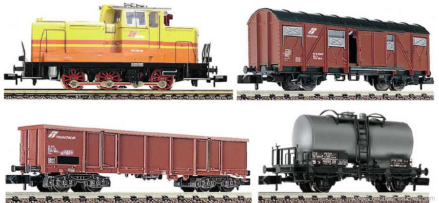 Fleischmann 931008 N FS Starter set, diesel locomotive (ex-DB