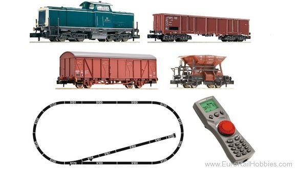 Fleischmann 931488 N Digital Starter Set diesel locomotive