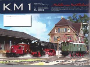 KM1 1-Gauge model trains at Euro Rail Hobbies & More