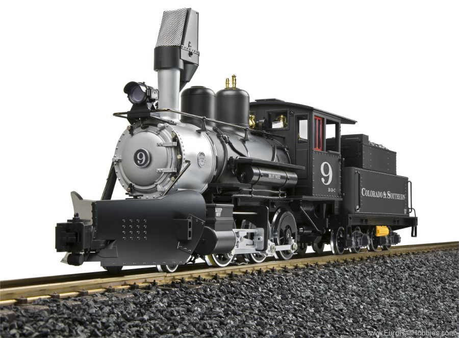 LGB 23196 G C&S Mogul Steam Locomotive, No. 9