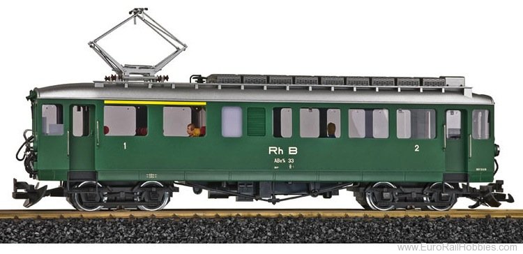 LGB 23390 G RhB Class ABe 4/4 33 Powered Rail Car
