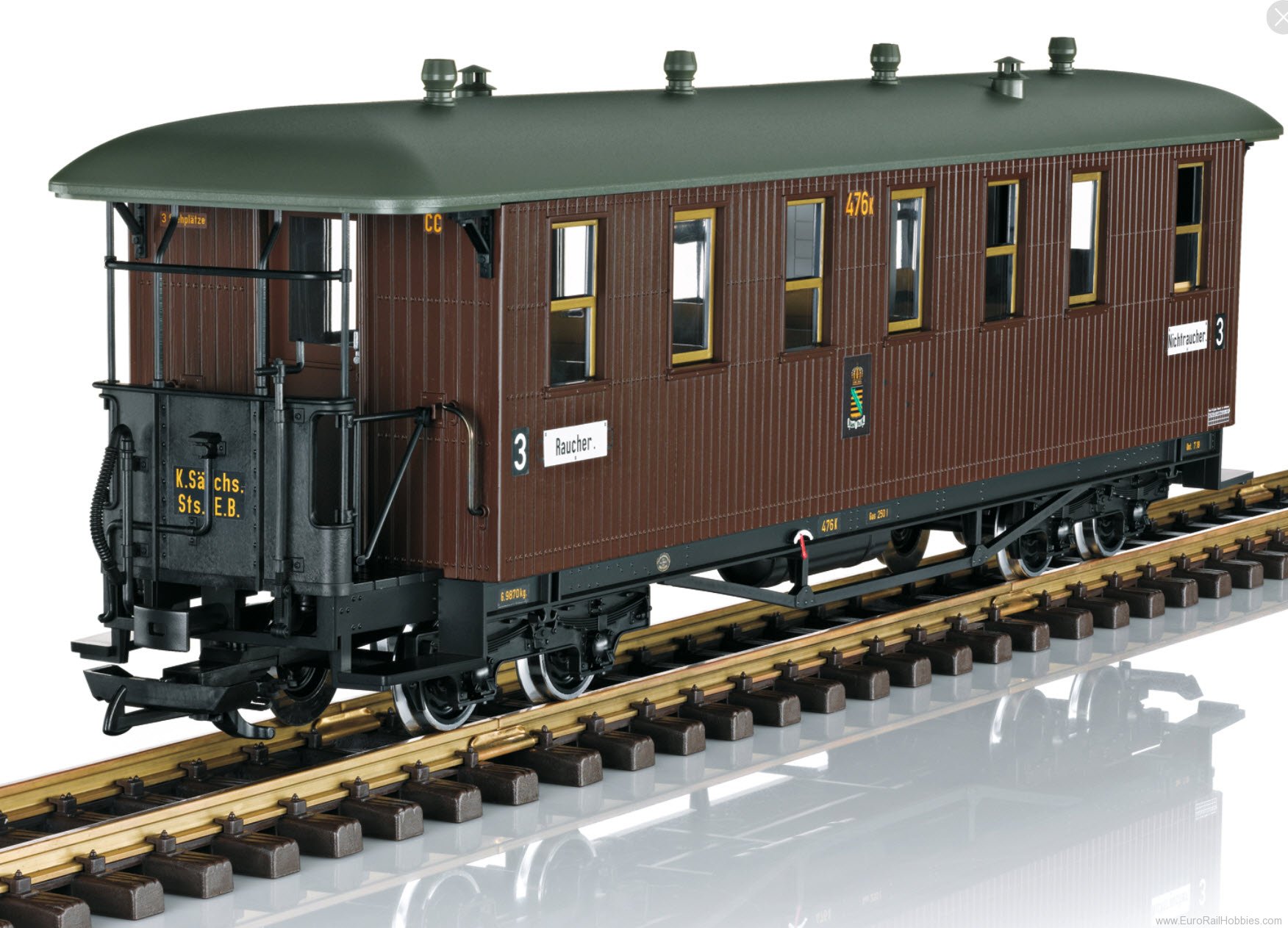 LGB 31353 G S. St. E. Passenger Car, 3rd Class,