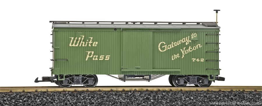 LGB 41675 G WP&Y Boxcar, No. 742