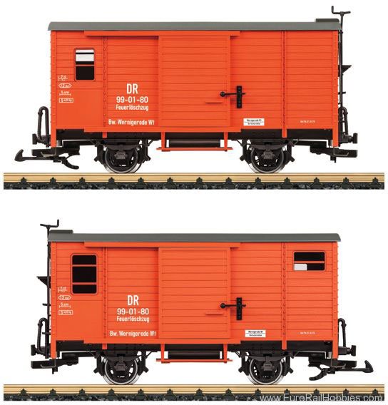 LGB 46357 G Fire Fighting Train Equipment Car