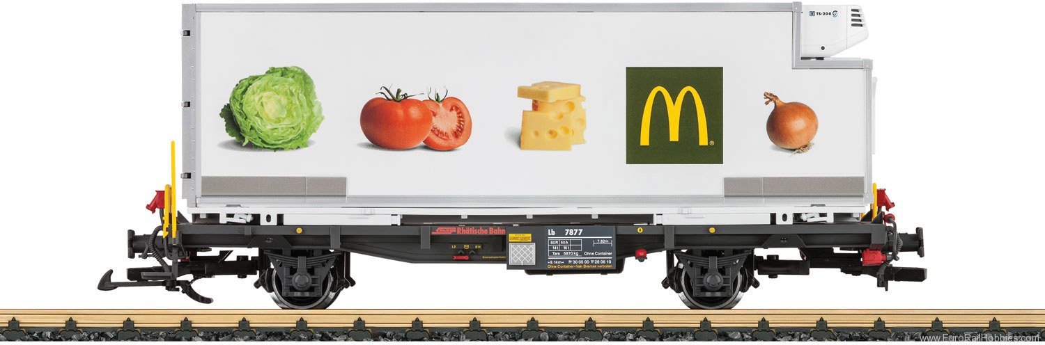 LGB 46891 G RhB McDonald's Container Car