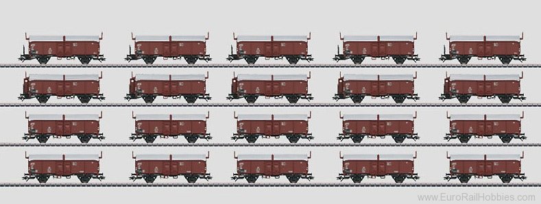 Marklin 00765 HO Display with 20 Freight Cars (L)