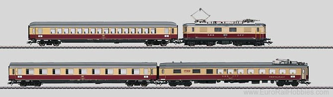 Marklin 26557 HO SBB ''Bavaria'' TEE Express Train Set