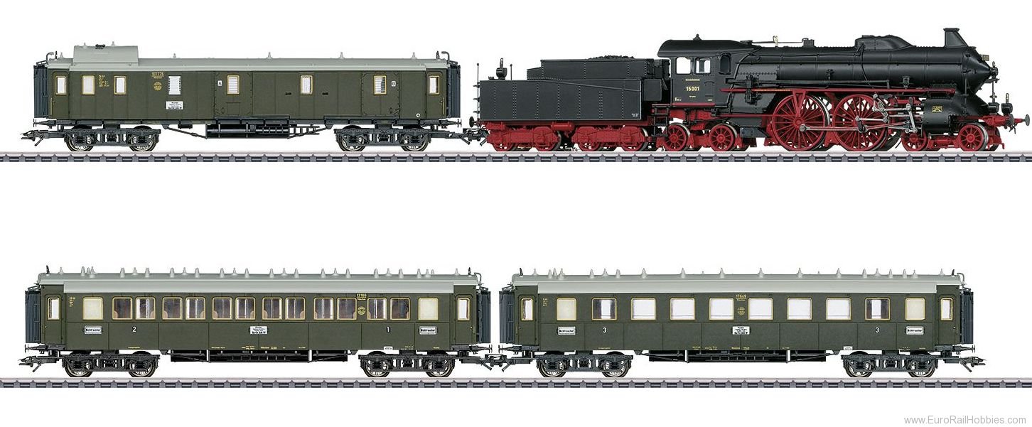 Marklin 26607 HO ''DRG Express Train'' Train Set MFX