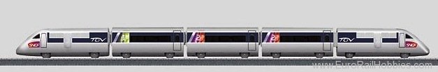 Marklin 29201 HO French High Speed Train Starter Set