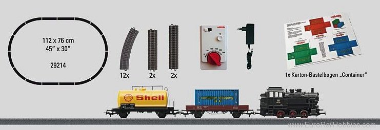 Marklin 29214 HO Freight Train Starter Set