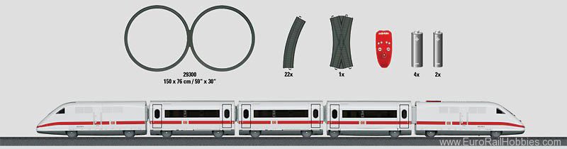 Marklin 29300 HO ''ICE'' Starter Set (Marklin MyWorld)