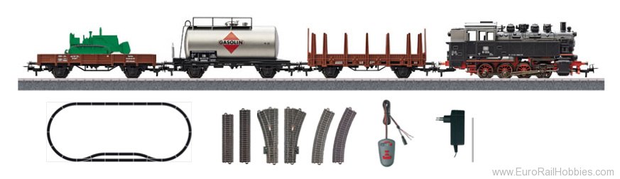 Marklin 29322 HO Digital Freight Train Starter Set with