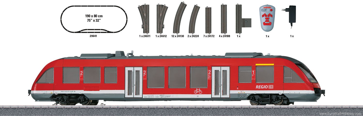 Marklin 29641 HO ''Modern Commuter Service'' Starter