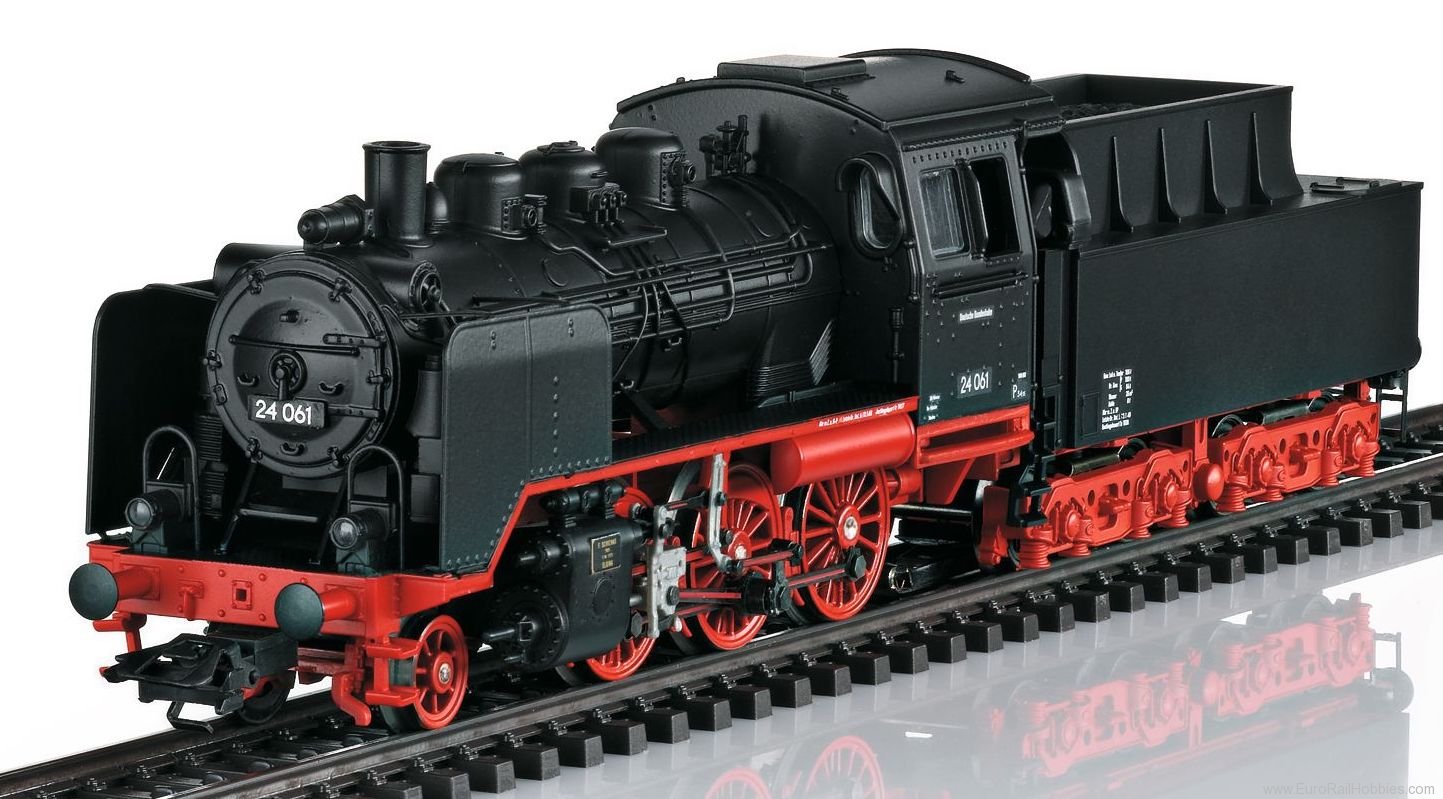 Marklin 36249 HO DB Class 24 Steam Locomotive MFX w/Sound
