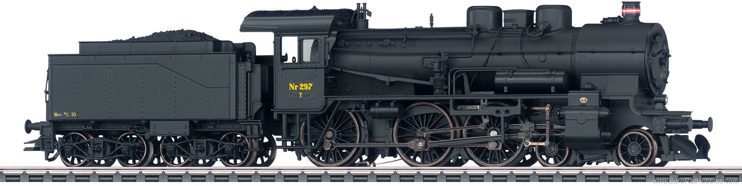 Marklin 37026 HO DSB cl Litra T 297 Steam Locomotive
