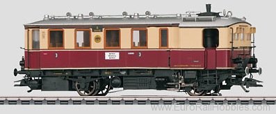 Marklin 37256 HO Steam Powered Rail Car. (Kittel CidT