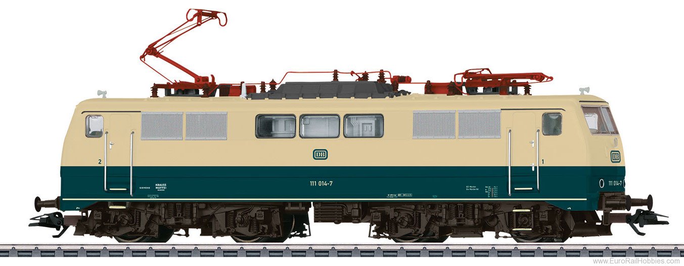 Marklin 37314 HO DB Class 111 Electric Locomotive, MFX+