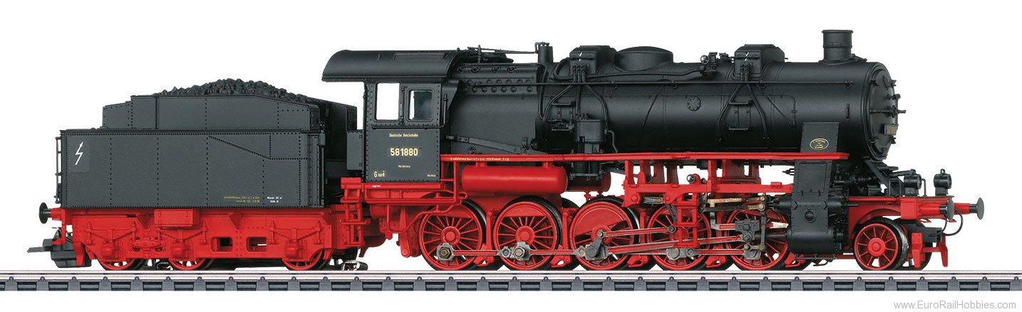 Marklin 37587 HO DRG Class 58.10-21 Freight Steam Locomotive,