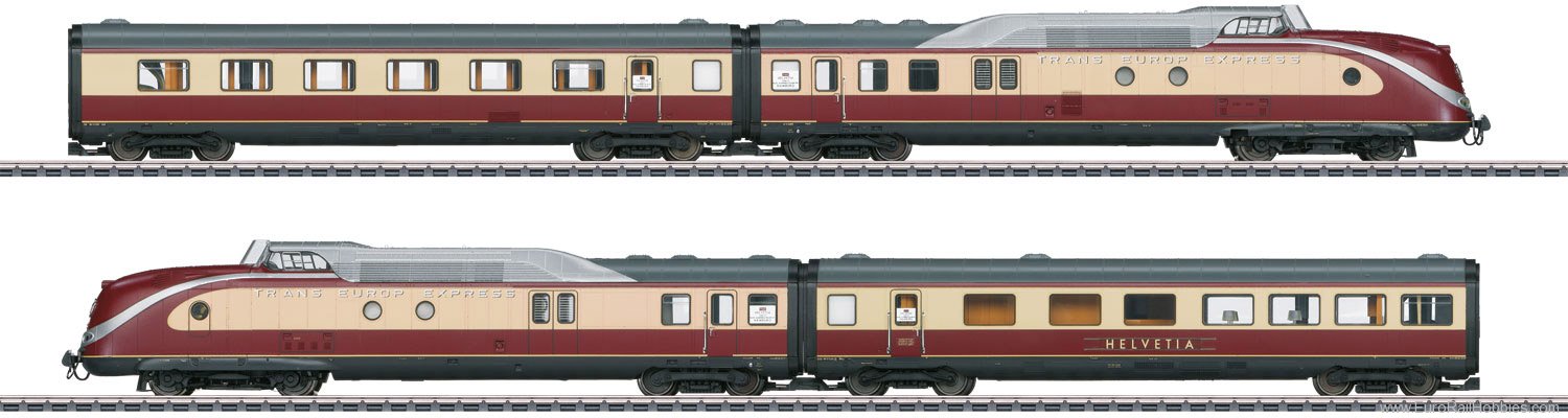 Marklin 37604 HO DB VT 11.5 TEE Diesel Powered Rail