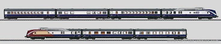 Marklin 37608 HO BR 601 ''Blue Star Train'' Diesel Powered