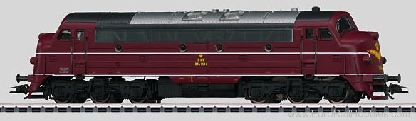 Marklin 37676 HO (DSB) class MV 1134 (NOHAB) Diesel