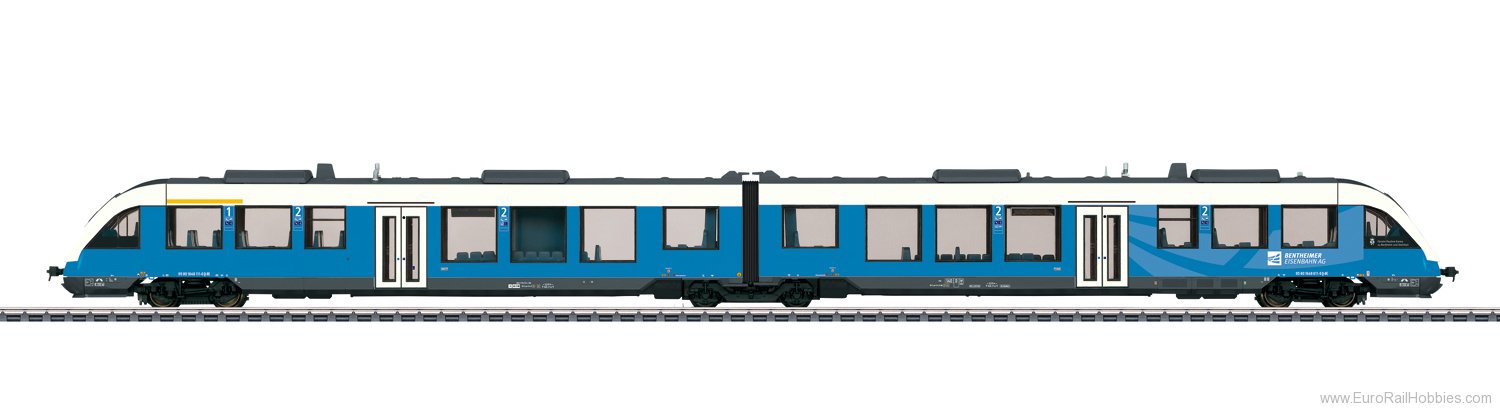 Marklin 37717 HO (BE) Diesel Powered Commuter Rail Car