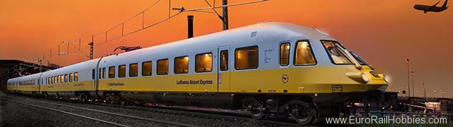 Marklin 37779 HO DB Lufthansa Airport Express Class