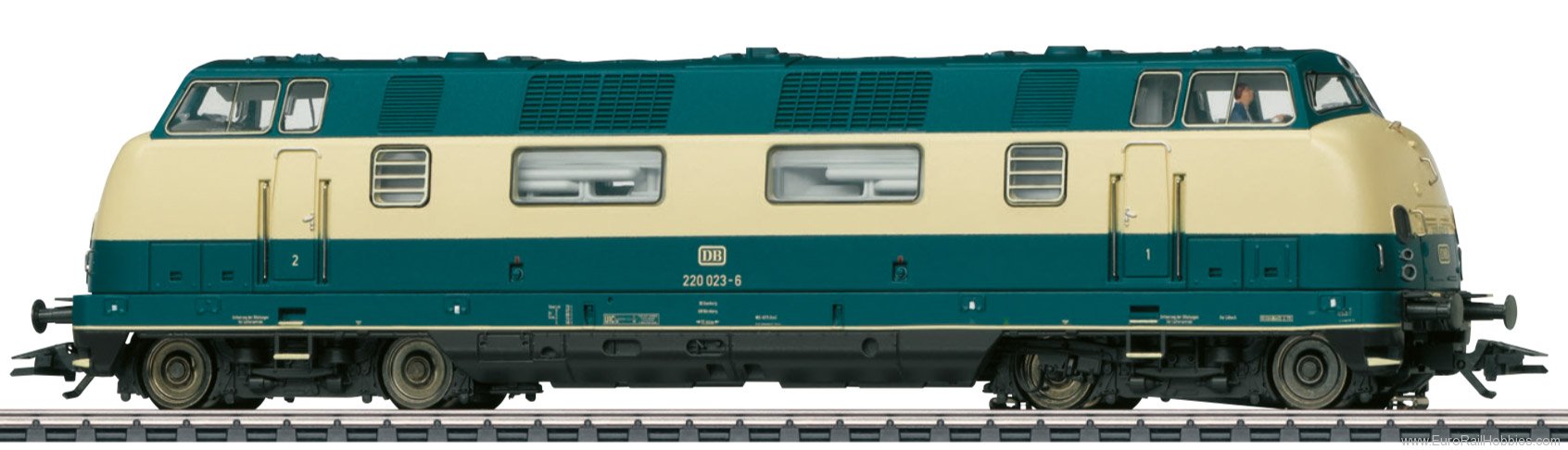 Marklin 37807 HO Class V 200.0 Diesel Locomotive, DB,