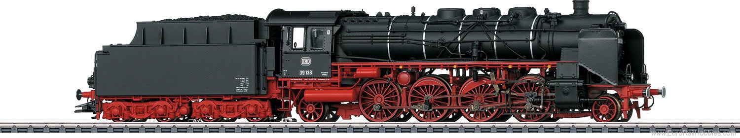 Marklin 39395 HO DB cl 39 Passenger Steam Locomotive,