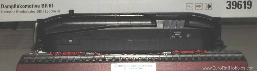 Marklin 39619 HO DB Cl 61 Express Tender Locomotive