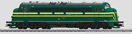 Marklin 39672 HO SNCB Class 204 NOHAB Diesel Locomotive