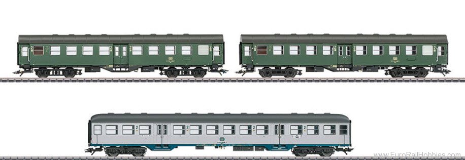 Marklin 41322 HO DB Fast Passenger Train 3-Car Set 2