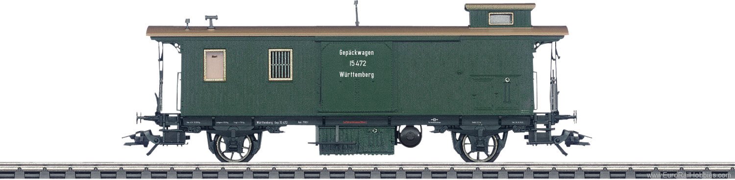 Marklin 42121 HO Type Gep Baggage Car