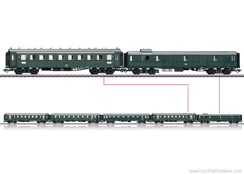 Marklin 42259 HO DB Express Train Passenger Set (2015