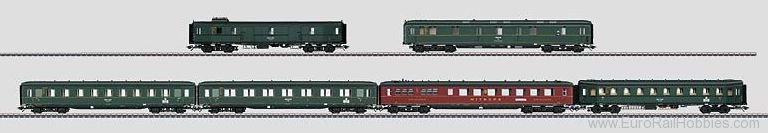 Marklin 43256 HO Insider DRG 6 Passenger Coach Set