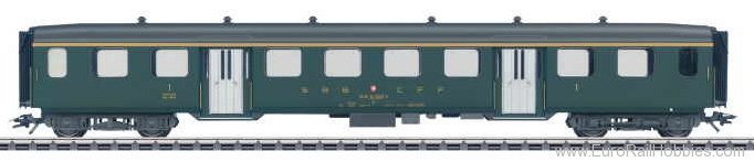Marklin 43361 HO SBB Lightweight Steel Passenger Car